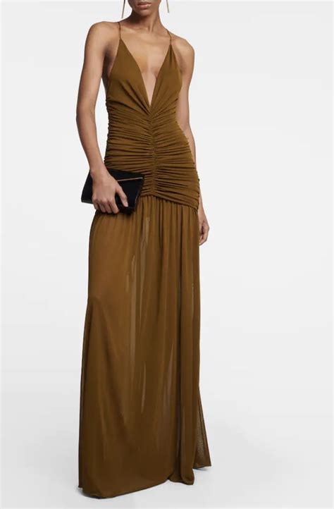 Gold Cocktail Dress Red Carpet
