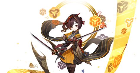 Genshin Impact Genshinimpact Genshin 千織 Pixiv