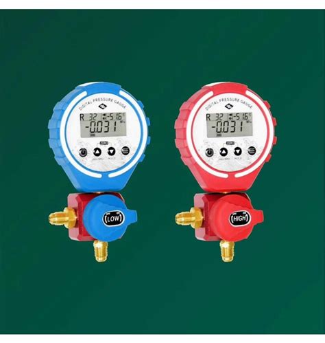 매니폴드 냉매 압력 게이지 에어컨 불소 압력 게이지 티몬