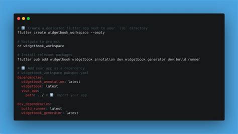Flutter Flutter Flutter Widgetbook Widgetbook Widgetbook Usecase Widgetbook