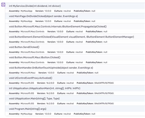 Symbolication For Aot Compiled Stack Traces On Ios Issue Getsentry Sentry Dotnet Github
