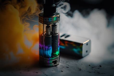 Premium Ai Image Electronic Sigarette Vape Smoke Electronic Device