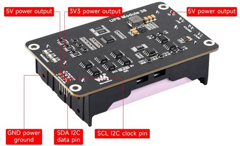Waveshare Uninterruptible Power Supply Module 3s Charging And Power 5v 5a Output Robotshop