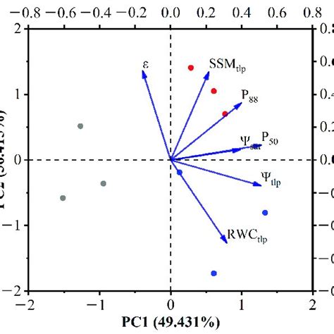 Principal Components Analysis Pca Of The Parameters Of The