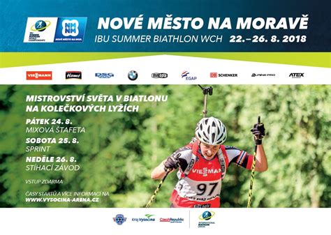 Vysočina Arena bude hostit mistrovství světa v letním biatlonu Nové