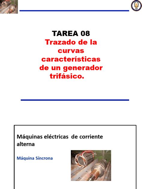 Trazado de Curvas Caracteristicas Del Generador Sinc | PDF | Generador ...