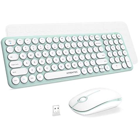 Amazon Com Wireless Keyboard And Mouse Combo Wireless Pink Keyboard Cute Keyboard Kawaii