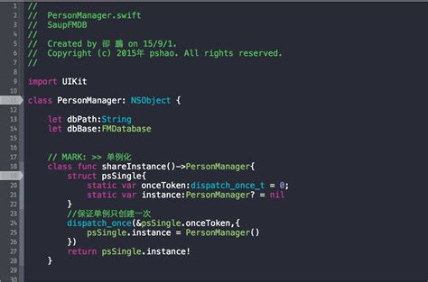 iOS Swift 使用FMDB进行数据库操作 线程安全 增删改查 CSDN博客