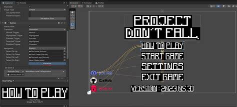 Unitips Animation Highlighted For Button Panel Selected First And Paused Project Dont