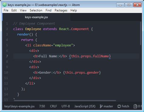 Установка React Plugin для редактора Atom betacode net