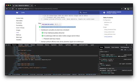 Improve Accessibility On The Tasklist Extension · Issue 1109