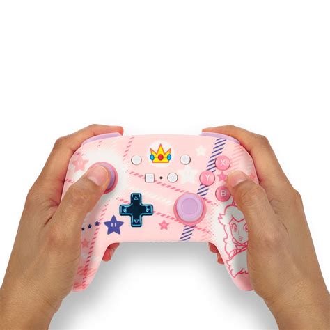 Powera Enhanced Wireless Controller For Nintendo Switch Princess