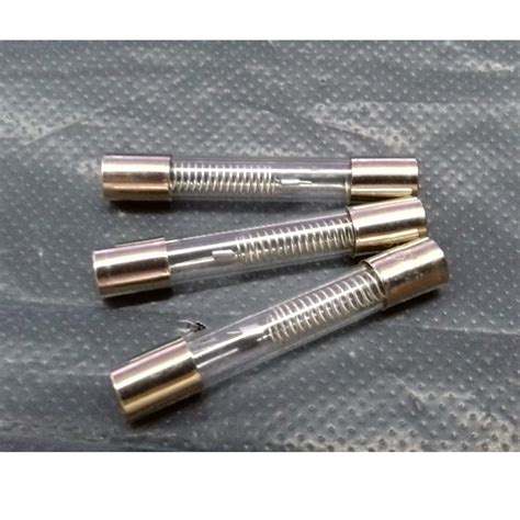 5kv Special Microwave Oven Fuse Fius 6x40mm Glass Tube Fuse 600ma