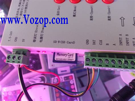 ws2801 rgb strip led pixel light individually addressable 5m 160led 5v