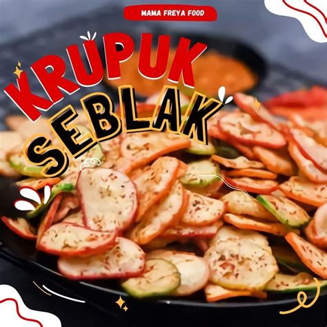 Jual Kerupuk Seblak Kencur Daun Jeruk Seblak Kering 250gr Shopee