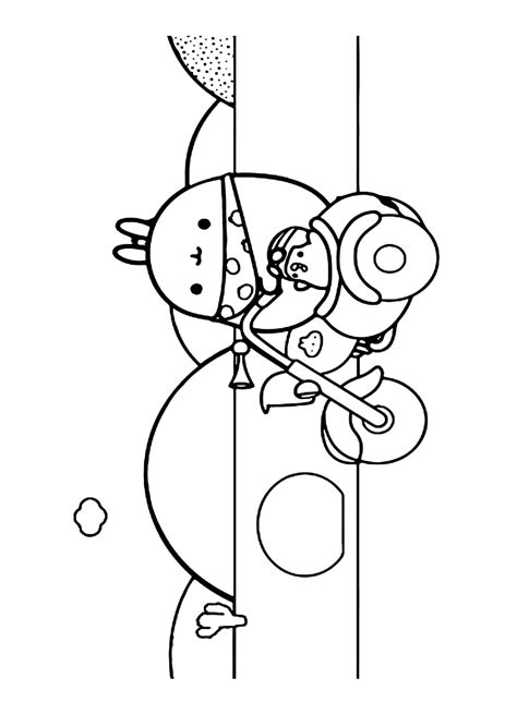 Dibujos Para Imprimir Y Colorear De Molang 22