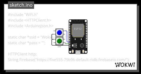 27talk To Firebase Wokwi Esp32 Stm32 Arduino Simulator
