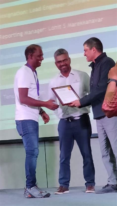 Uma Shankar On Linkedin It Was A Happy And Proud Moment To Receive Top