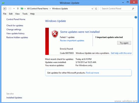Windows Update Ve Hatas Z M