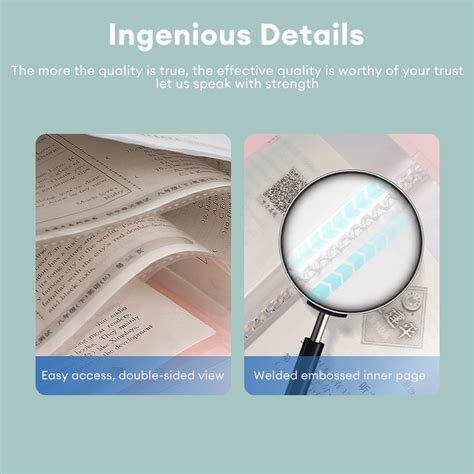 Deli File Folder Documents Pouch Information Booklet Pouch 60 Pages A4