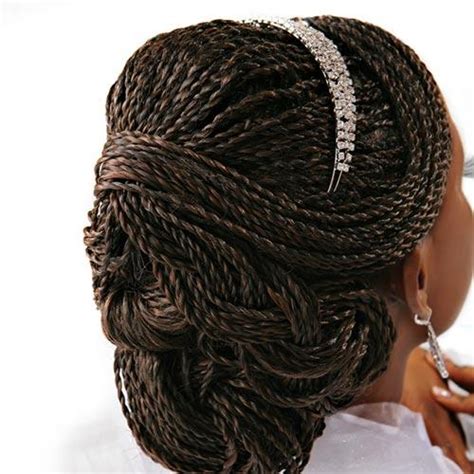Box Braids Updo Hairstyles