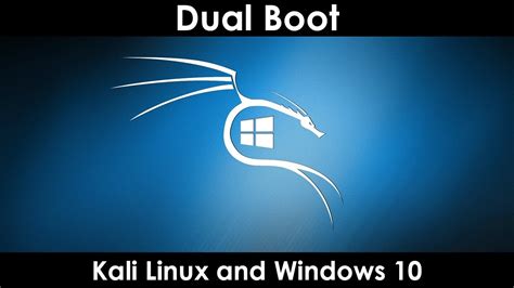 Windows Kali Linux Dual Boot Easily YouTube