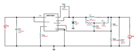 LM5013 Low Efficiency At Low Voltage And High Load Resulting In Thermal Shutdown Power