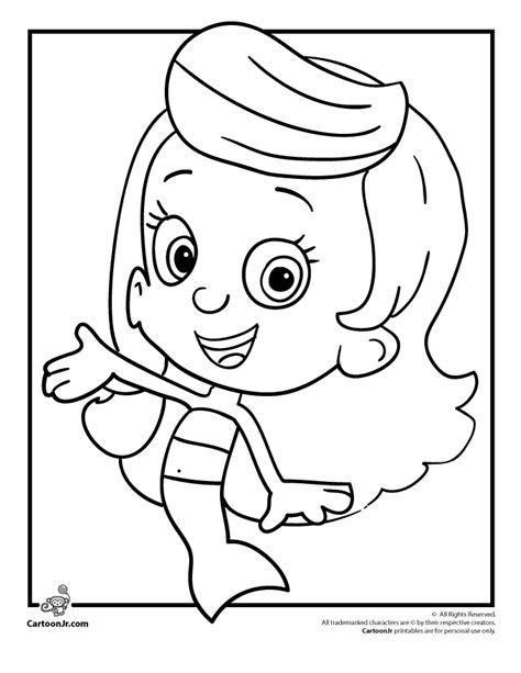 Bloopies Coloring Pages