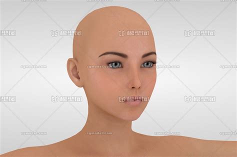 女人人体3d模型模型 女人模型库 3ds Max Max 模型下载 Cg模型网