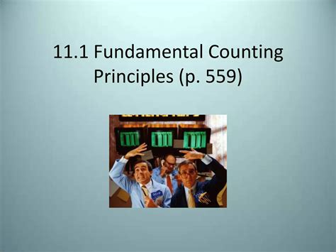 11 1 Fundamental Counting Principle Ppt