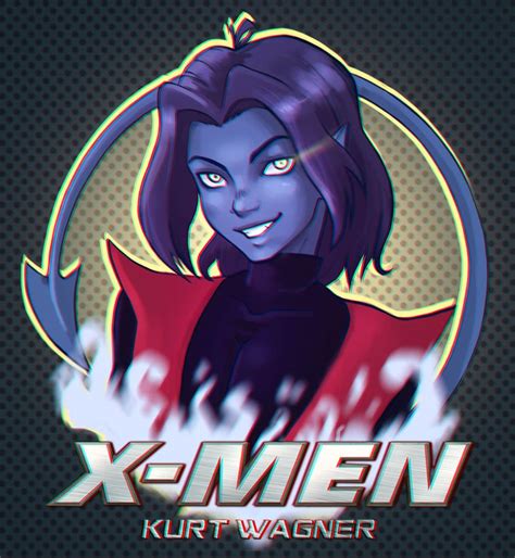 Nightcrawler And Kurt Wagner Marvel And 2 More Drawn By Byyorik