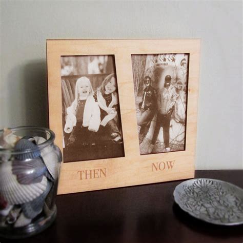 Then And Now Picture Frame Glowforge