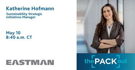 Eastman Renew Solutions On Linkedin Katherine Hofmann Phd Eastman Sustainability Strategic