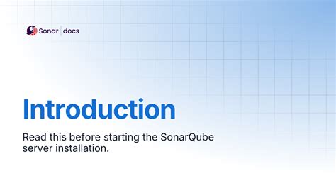 Introduction Sonarqube Server 10 4 Sonar Documentation
