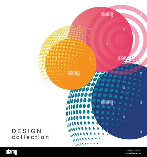Halftone Abstract Background Vector Design Concept Stock Vector Image
