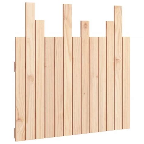Tête de lit murale 82 5x3x80 cm Bois massif de pin ASH7037028896417