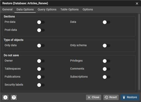 Postgresql Database Backup And Restore Using Pgadmin