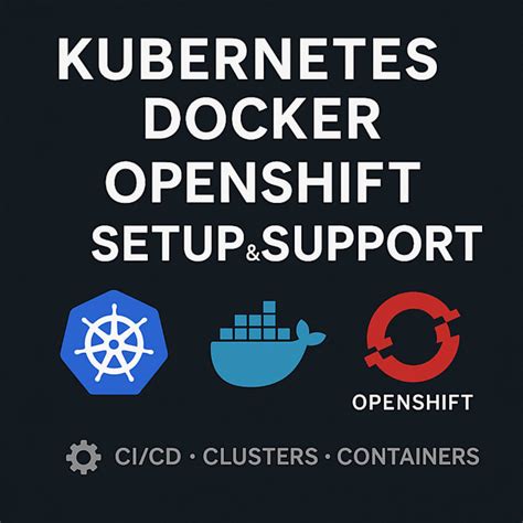 Deploy And Manage Kubernetes Docker And Openshift Environments By Mahmed42099 Fiverr