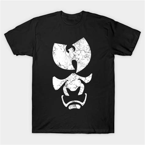 Samurai Mask Wu Tang White Wutang T Shirt Teepublic