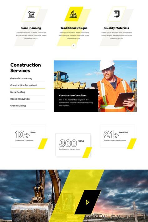 builty industrial and building construction html template website