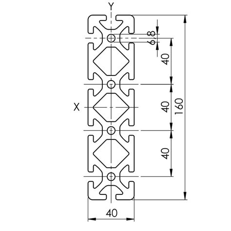 Profile 8 40 X 160 Heavy 40 Series A2a Systems