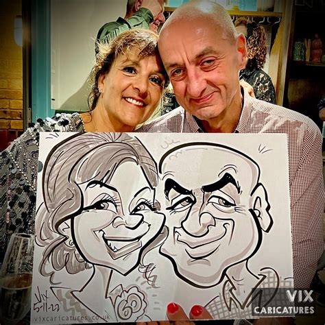 Caricatures Vaughns Birthday Bash Nov 22