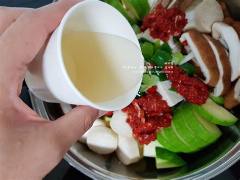 두부전골 두부찌개