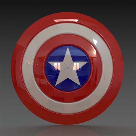 🛡️ Escudo De Capitán América・archivo Stl Gratis Para Impresión 3d・cults