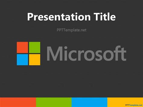 Microsoft Office Powerpoint Template