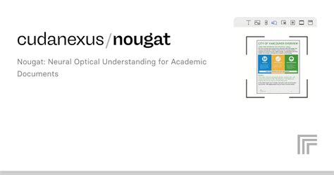 Cudanexus Nougat Run With An Api On Replicate