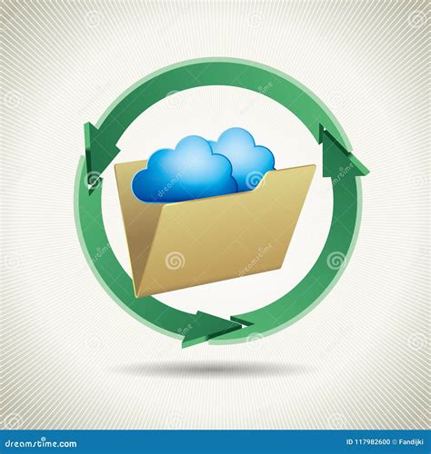 Cloud Computing And Networking Design Concept Stock Vector Illustration Of Cartoon Abstract