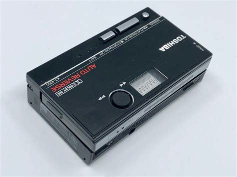 Toshiba Kt 4055 Portable Cassette Player Black