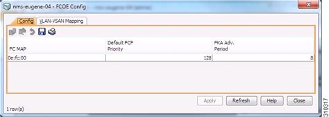 Cisco Dcnm San Client Online Help Configuring Fcoe Cisco Nexus