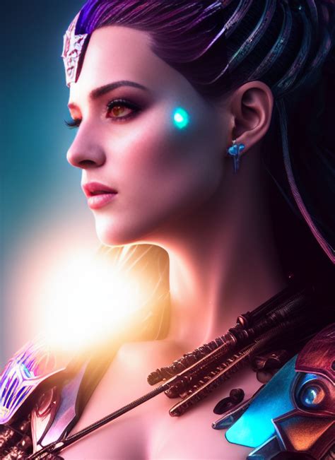 Cyberpunk Goddess By Fantscifi On Deviantart